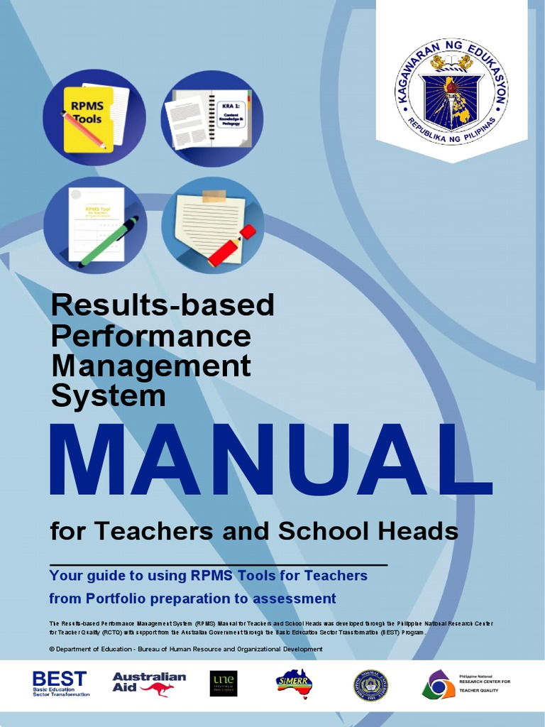DepEd RPMSManual June21,2018 | PDF | Educational Assessment | Teachers