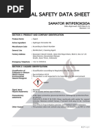 Material Safety Data Sheet (Hydrazine) | PDF | Personal Protective ...