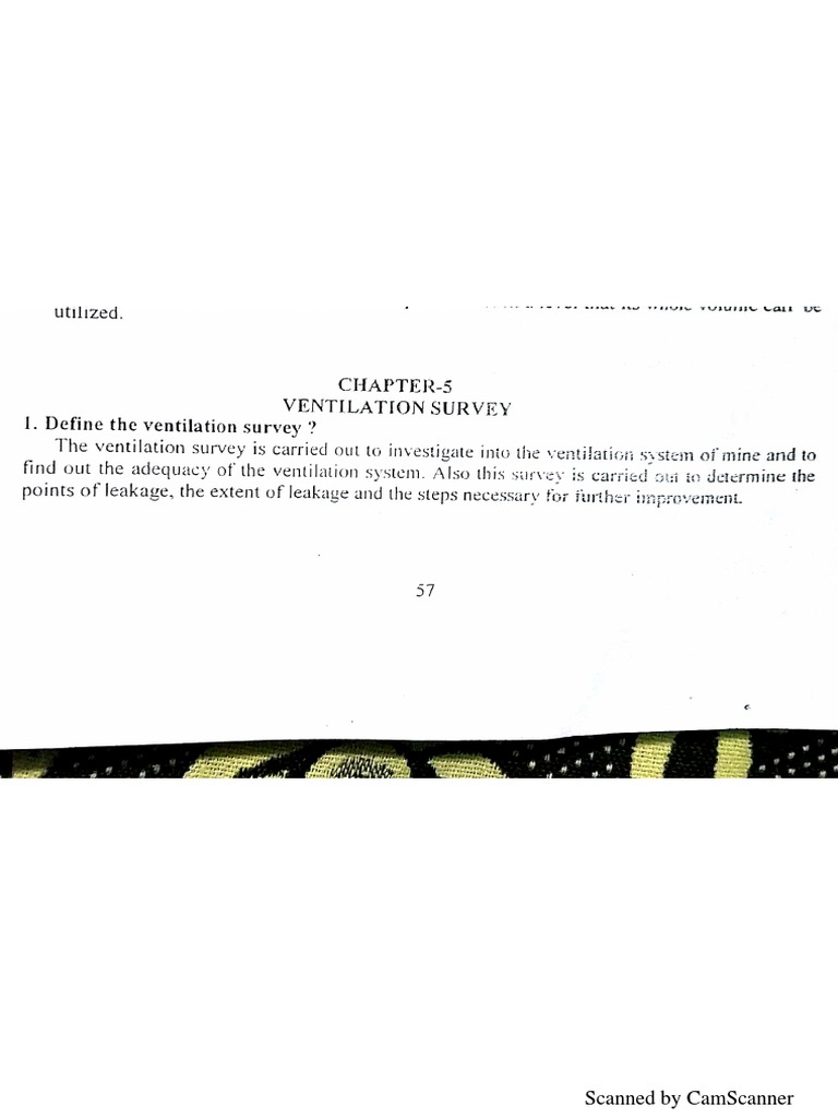 Ventilation Survey | PDF