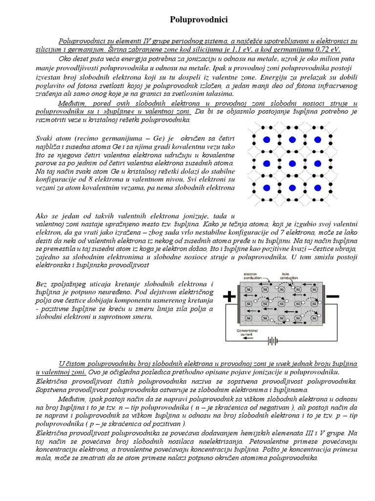 Poluprovodnici | PDF