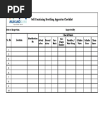Grinding Machine Checklist | PDF
