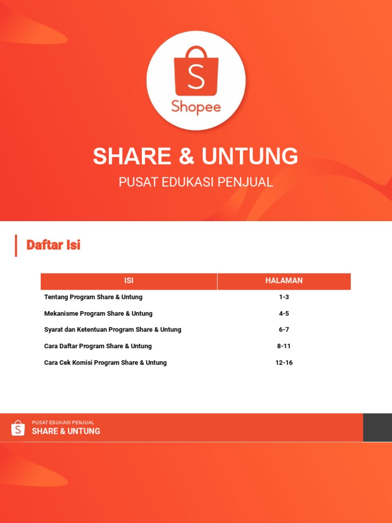 M10 - Program Share & Untung | PDF