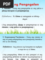 Pangangalang Tahas, Basal, Lansakan | PDF