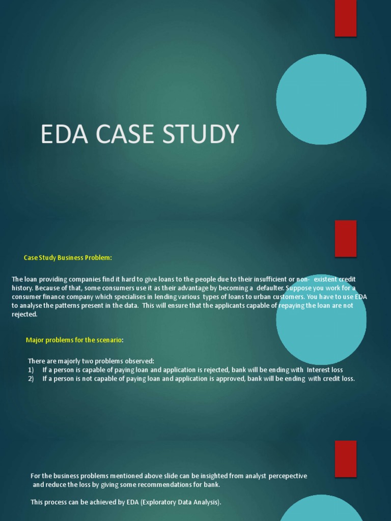 Eda Case Study Final PDF | PDF | Correlation And Dependence | Mean