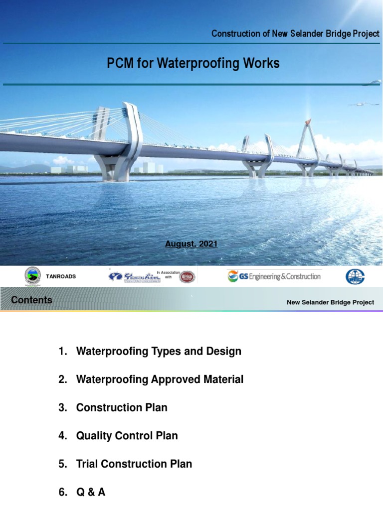 New Selander Bridge Waterproofing Guide | PDF | Road Surface | Concrete