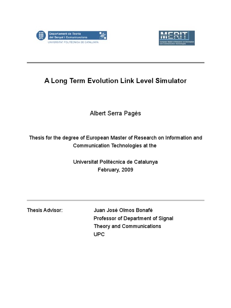 AlbertSerra MasterThesis | PDF