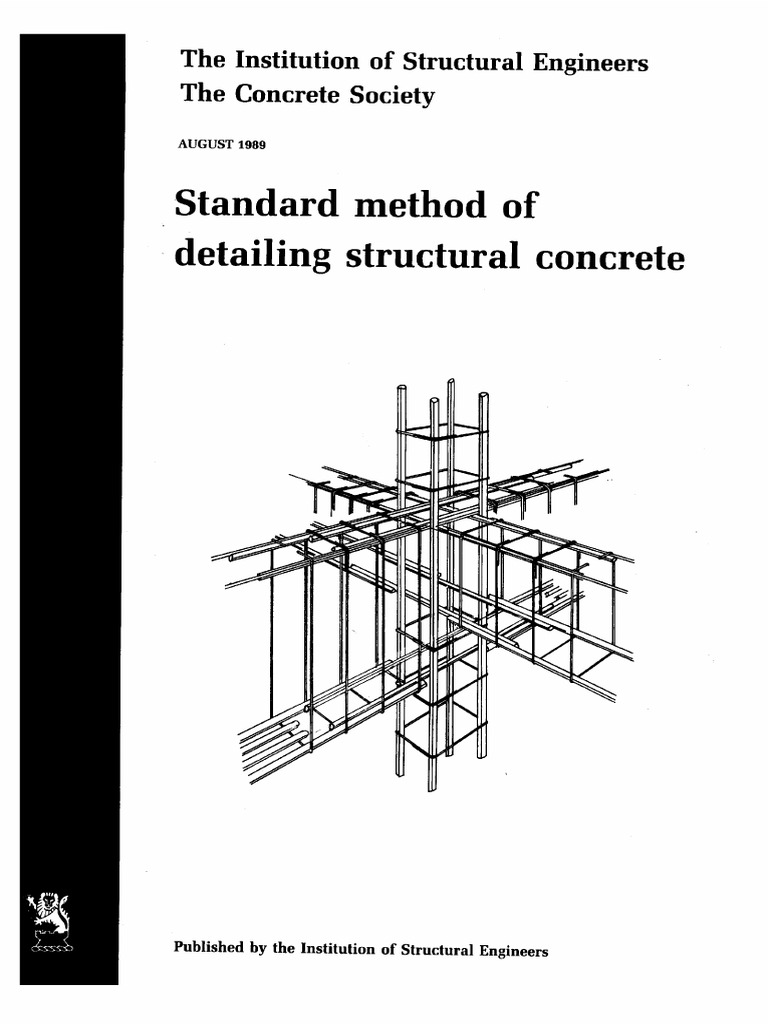 Standard Method of Detailing Structural Concrete | PDF