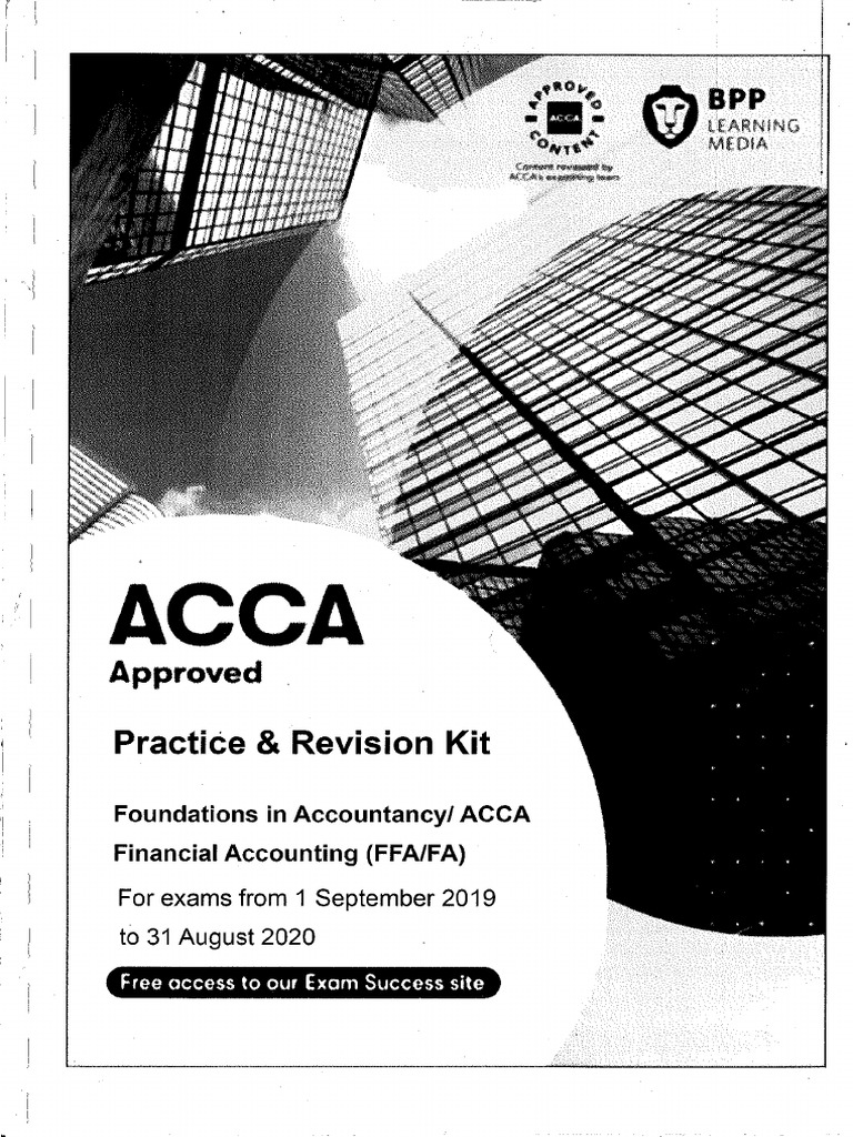 BPP Acca f3 Kit 2019-2020 | PDF