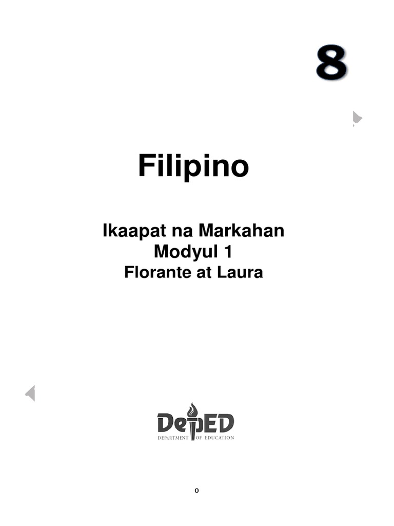 Fil 8 4th Quarter Module 1 | PDF