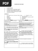 Bag Technique: Nursing Procedure Rationale Remarks | PDF | Hand Washing ...