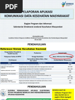 Aplikasi Komdat Kesmas | PDF