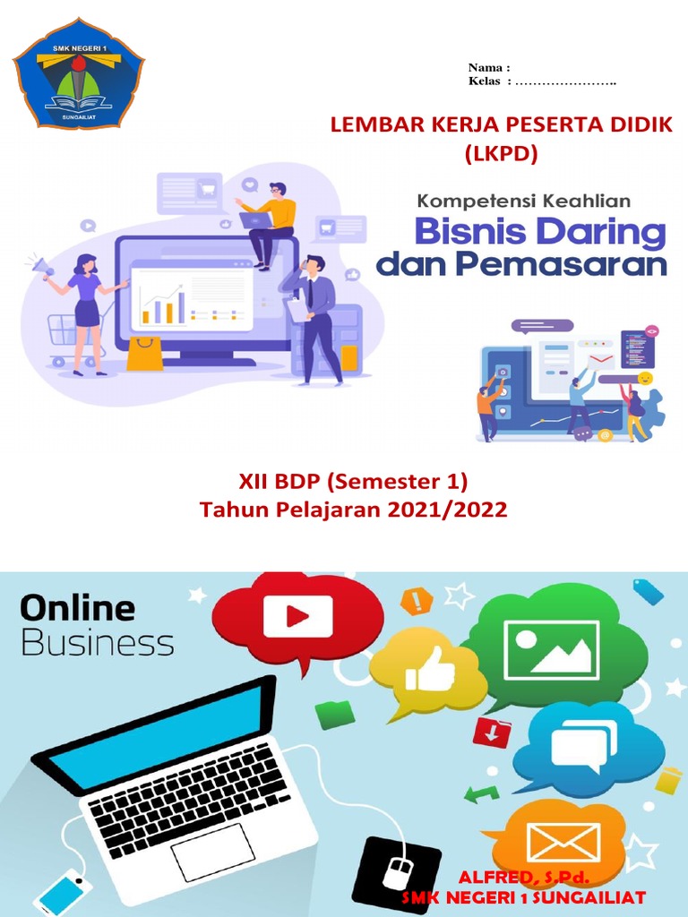 LKPD 1 (Kelas XII BDP) | PDF