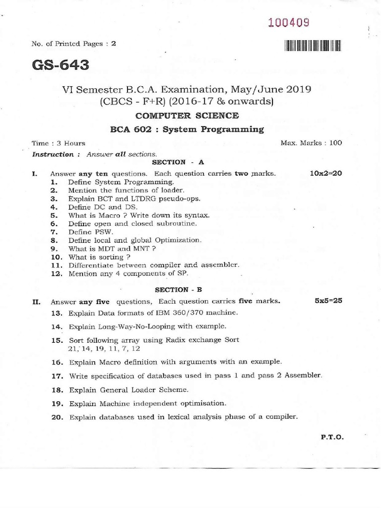 System Programming | PDF