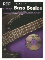 Bass Scales Complete Fretboard Diagram | PDF | Scale (Music) | Double Bass