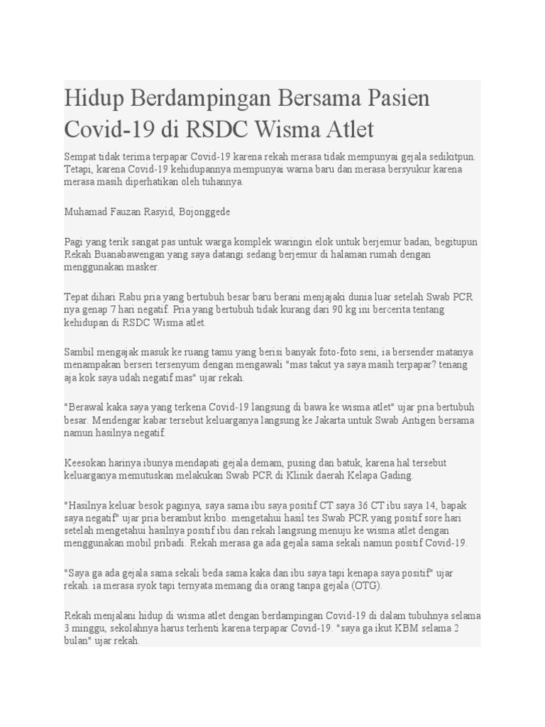 Contoh Artikel Feature | PDF