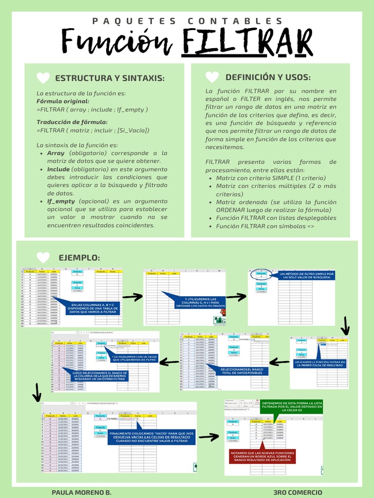 Función Filtrar | PDF