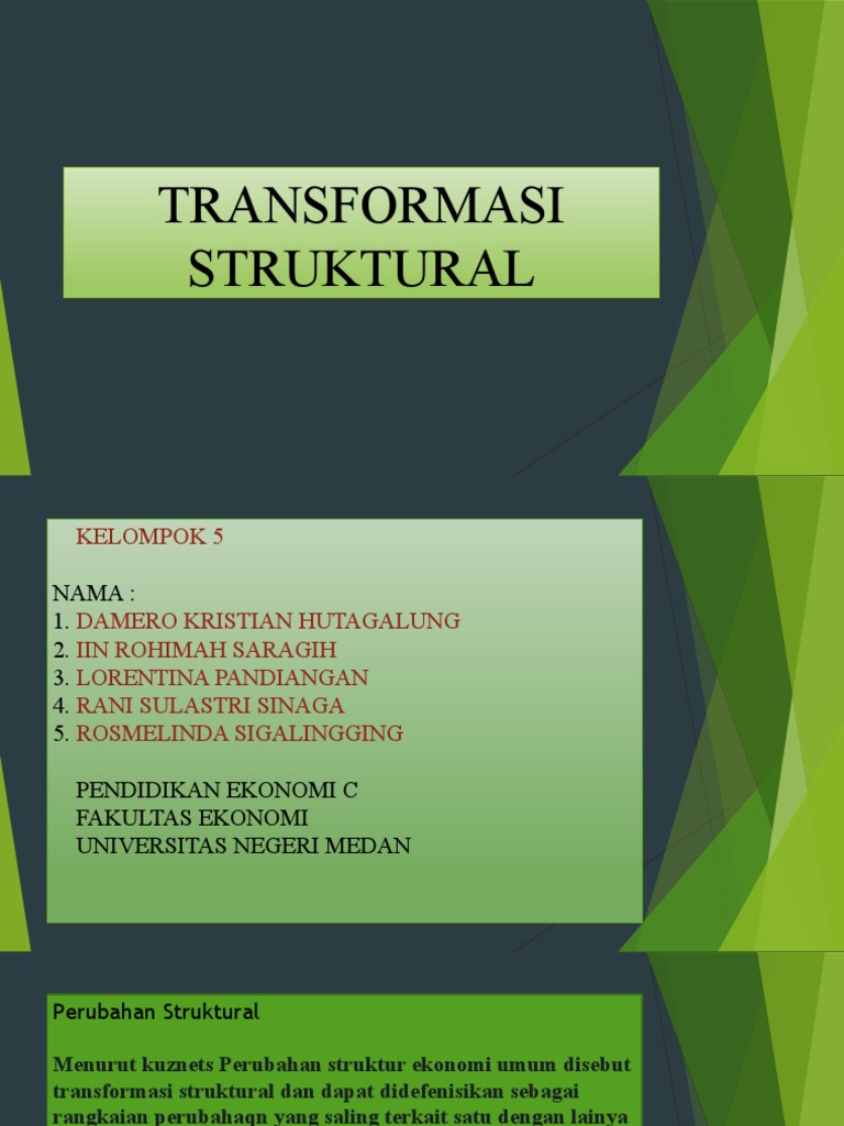 Transformasi Struktural | PDF