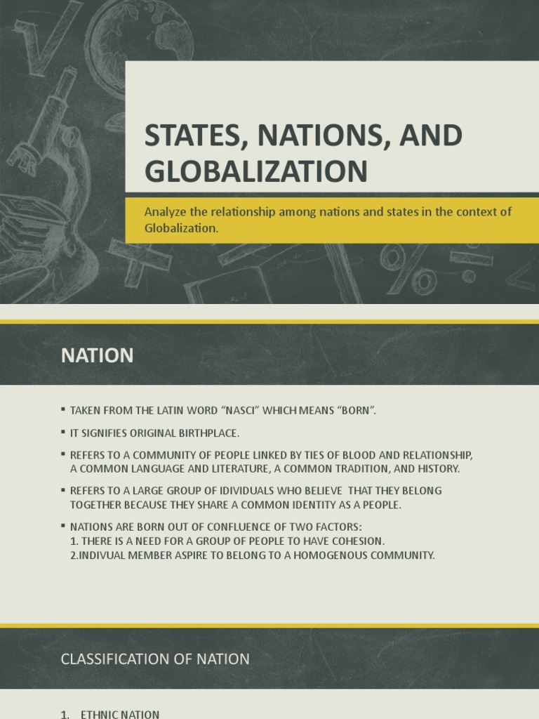 States Nations and Globalization | PDF | Territorial Waters | Exclusive ...