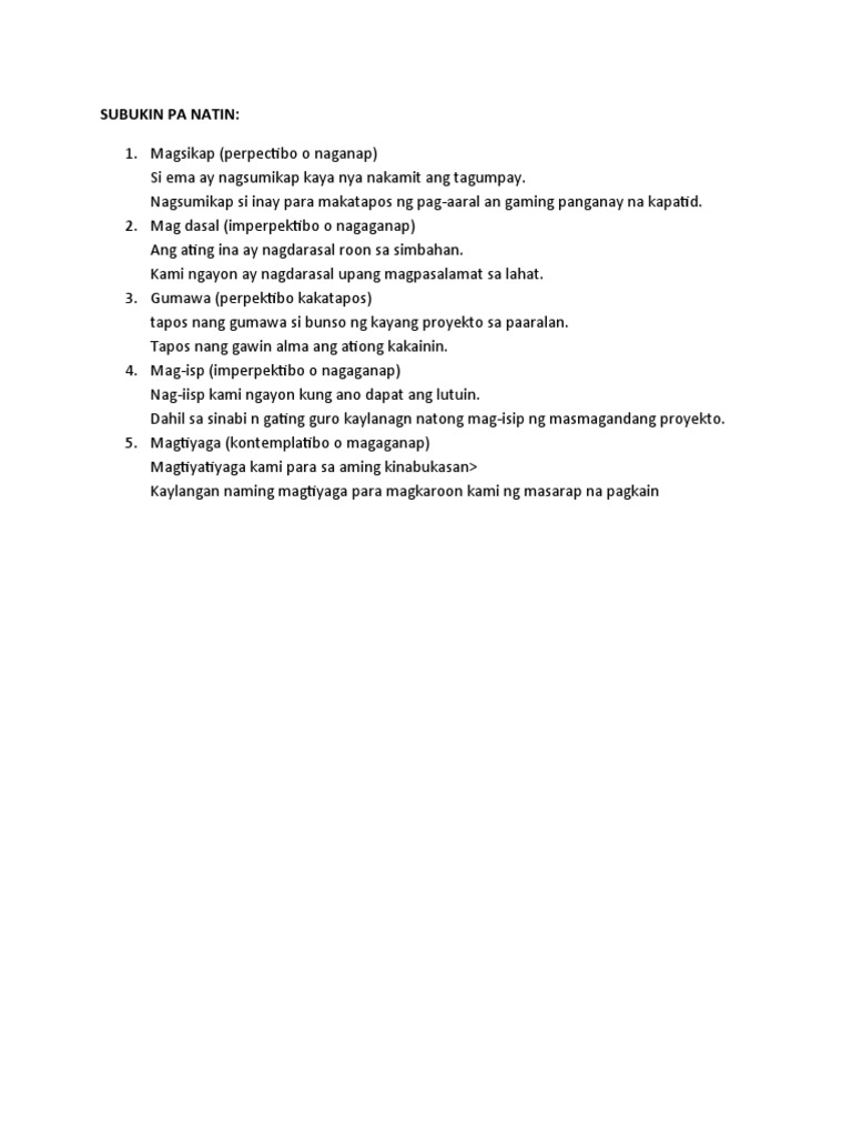 Subukin Pa Natin | PDF