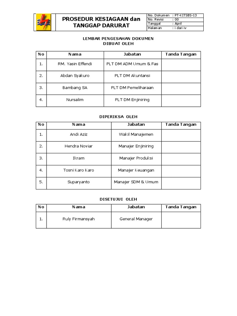 HSE PLAN (Dokumen) | PDF