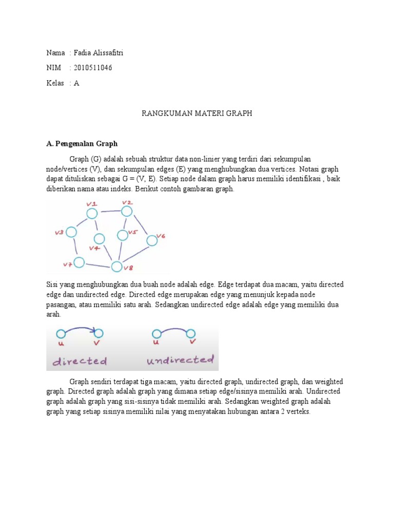 Pengenalan dan Properti Graph | PDF