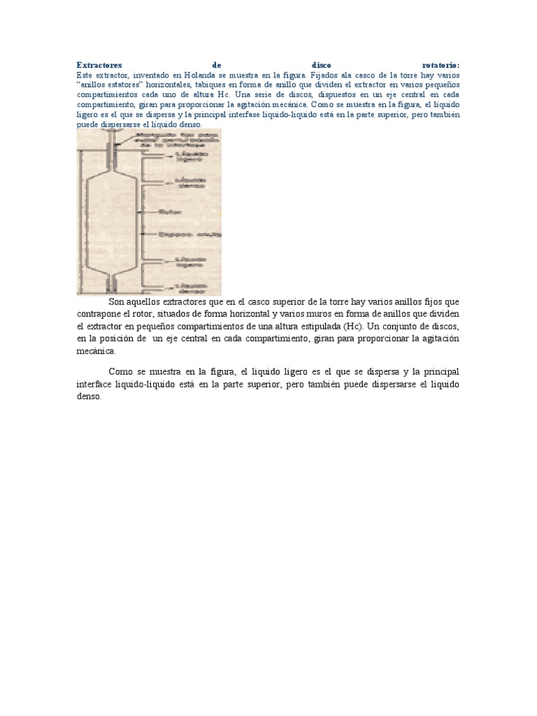Extractores de Disco Rotatorio | PDF