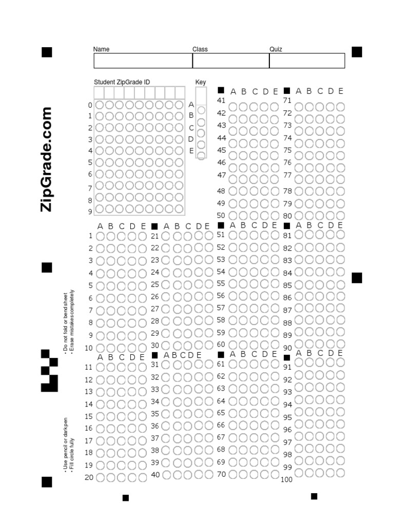 PNLE or LET Practice Shading Answer-Sheet | PDF