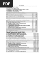 Faces IV Escala | PDF | Mente