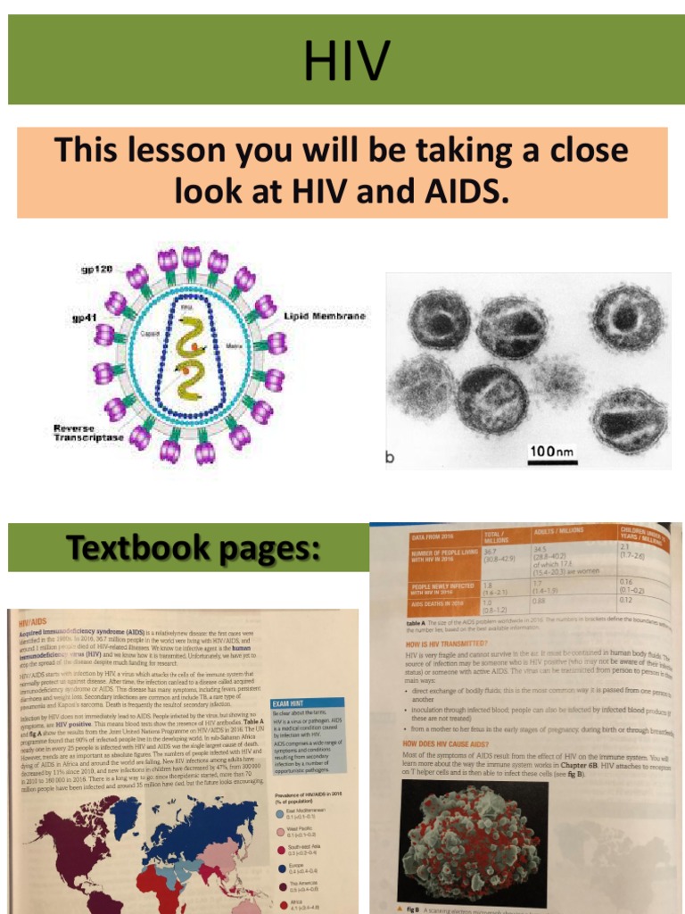 HIV and AIDS - Online | PDF | Hiv | Virus