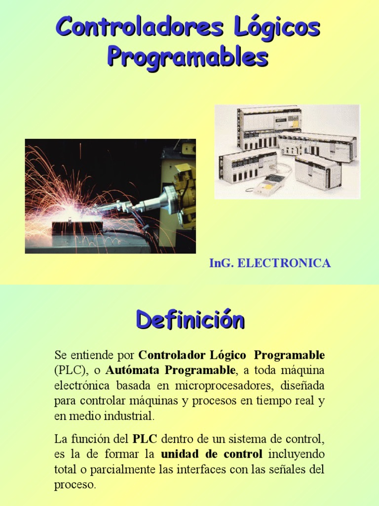 Ventajas y Aplicaciones de PLCs | PDF | Controlador lógico programable ...