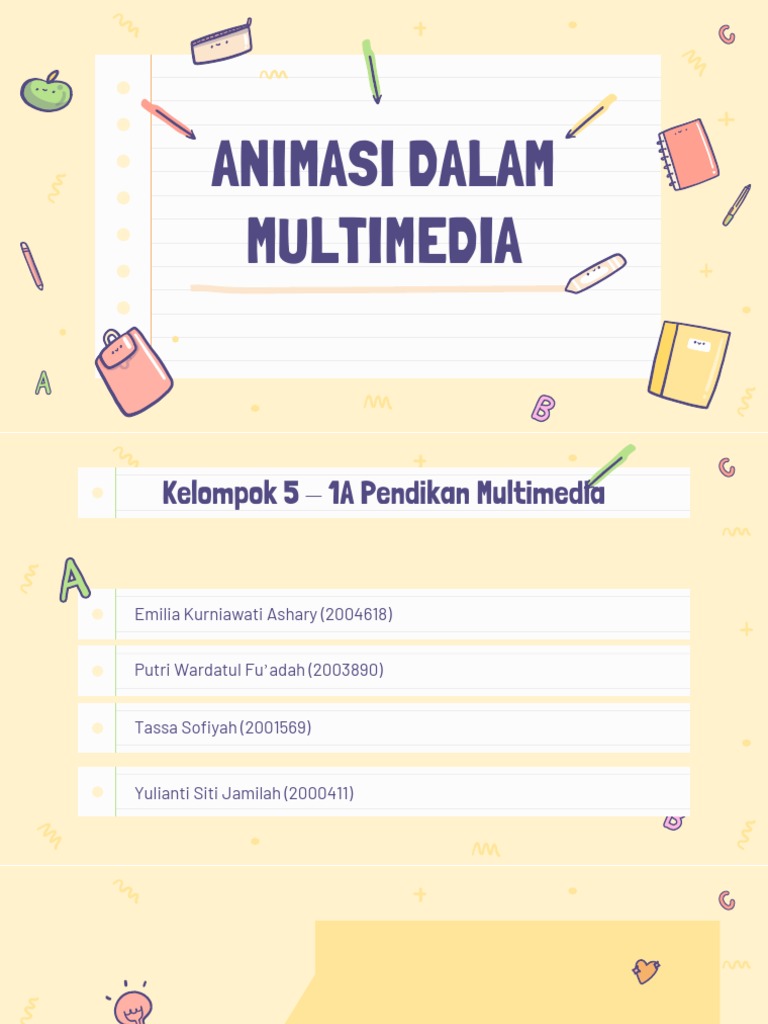 Panduan Dasar Animasi Multimedia | PDF