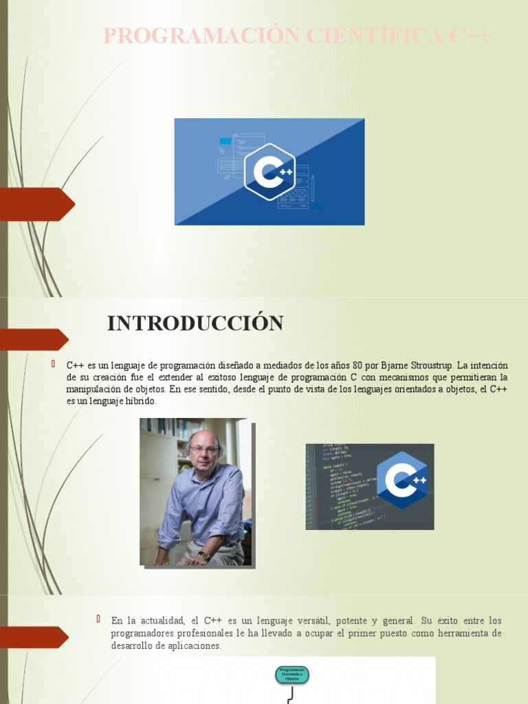 Introducción a la programación científica en C++: Características, herramientas, funciones y ...