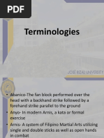 12 Basic Strike of Arnis | PDF | Individual Sports | Combat Sports