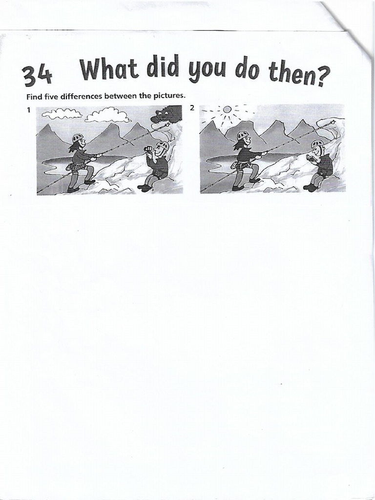 Find The Differences Movers | PDF