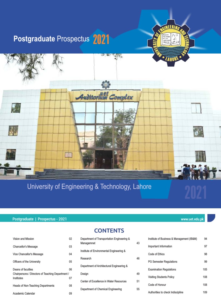 PG Prospectus 2021 Final | PDF | Engineering | Mechanical Engineering
