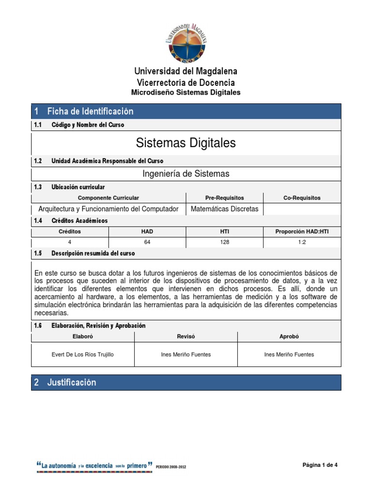Curso de Sistemas Digitales | PDF | Electrónica | Hardware de la ...