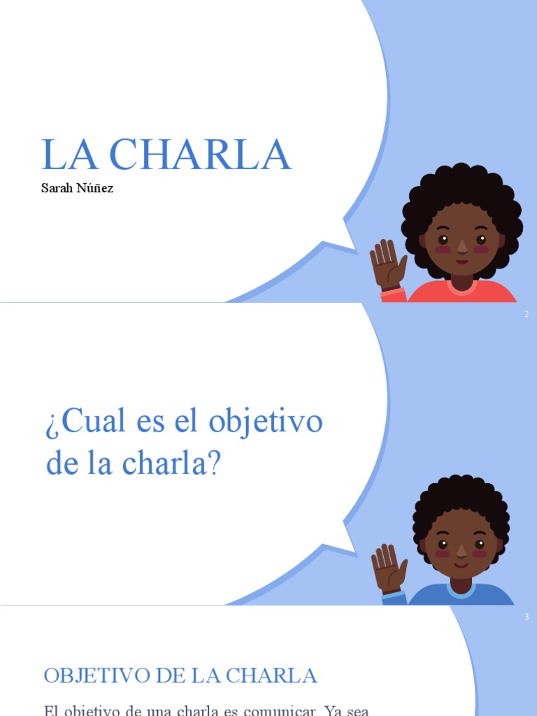 La Charla | PDF | Comunicación | Información