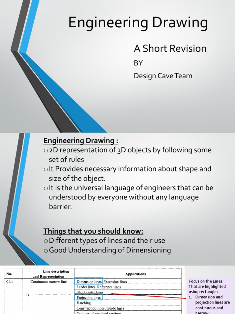 Basic Rules of Engineering Drawing | PDF