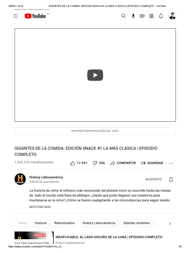 GIGANTES DE LA COMIDA - EDICIÓN SNACK #1 LA MÁS CLÁSICA - EPISODIO ...