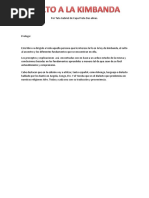 Kimbanda | PDF | Espíritu | Brujería