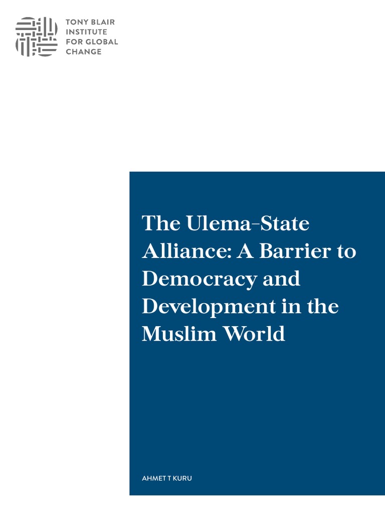The Ulema-State Alliance: A Barrier To Democracy and Development in The ...