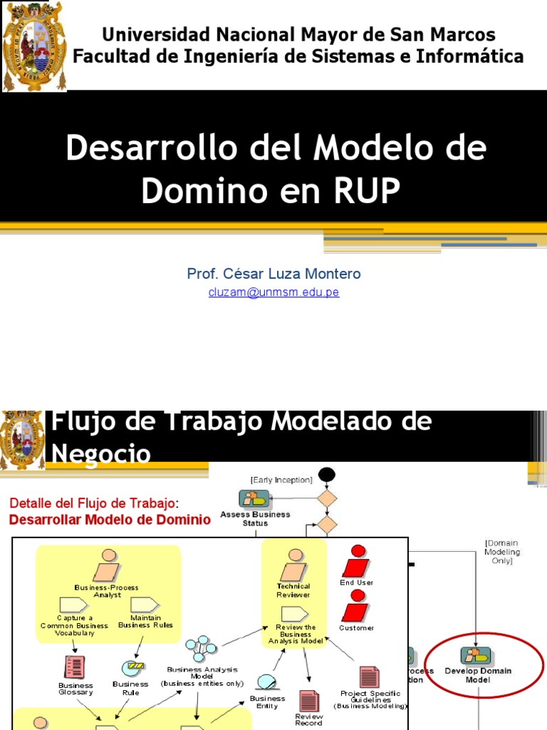 Asi - 13 - Desarrollando Modelo Dominio | PDF | Caso de uso | Lenguaje ...