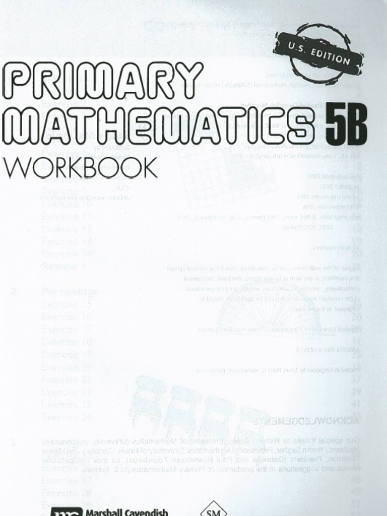 Singapore Math 5b Workbook Pdf