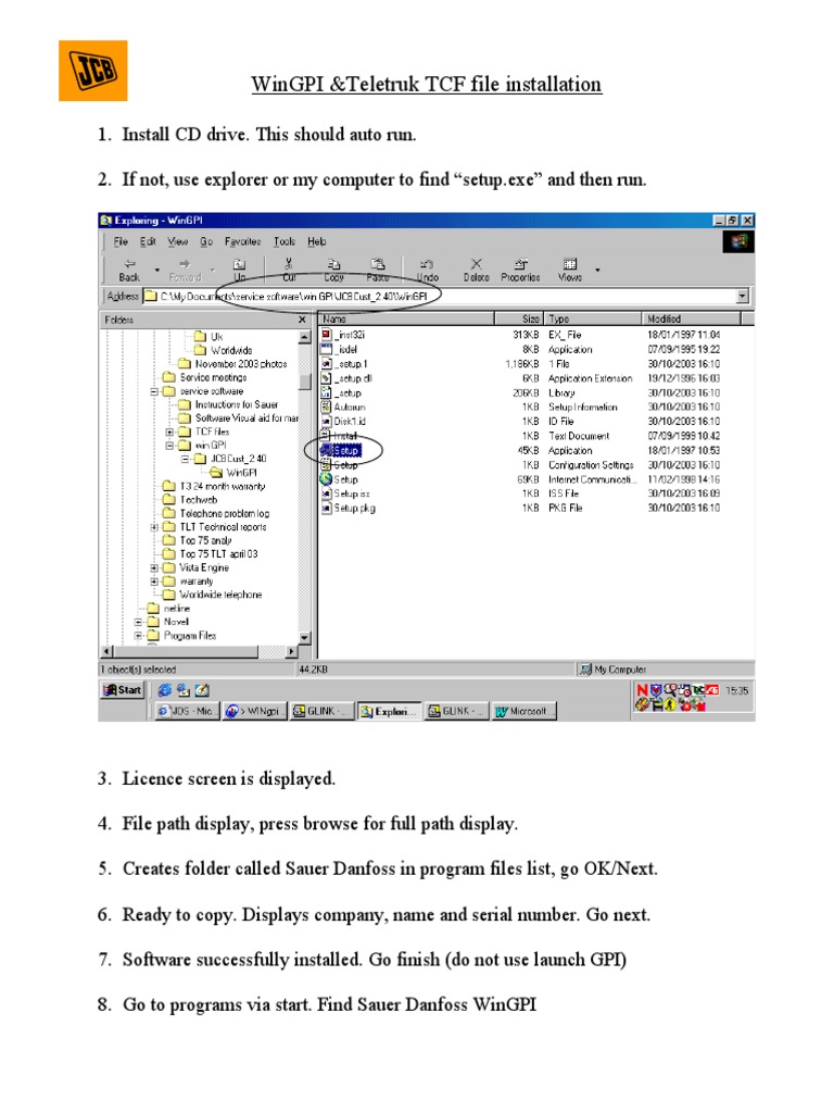 WinGPI TCF File Installation Guide | PDF | Business