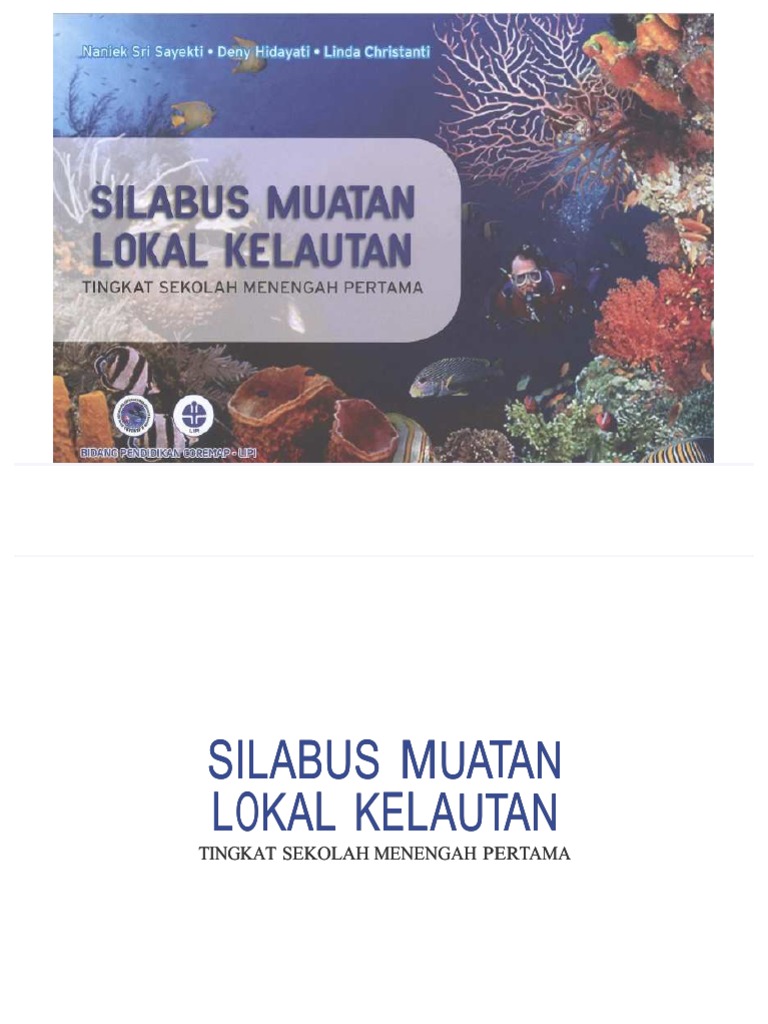 Silabus Muatan Lokal Kelautan SMP 7 | PDF