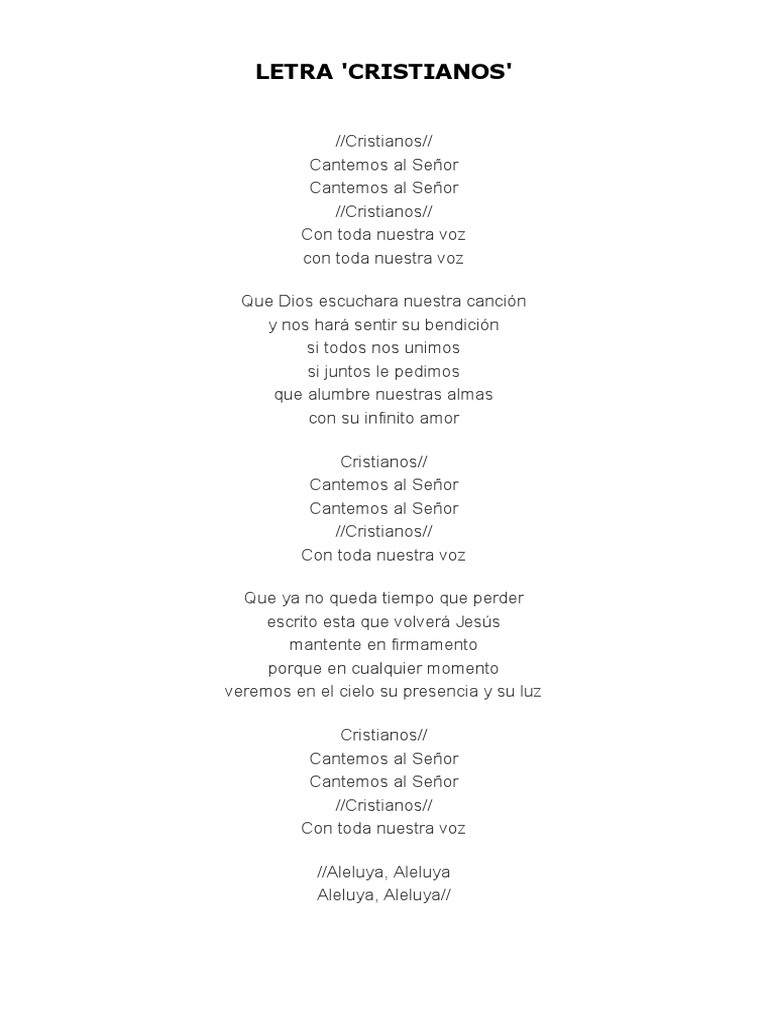 Ricardo Cerrato Letra Musica | PDF | Amor | Cristo (título)