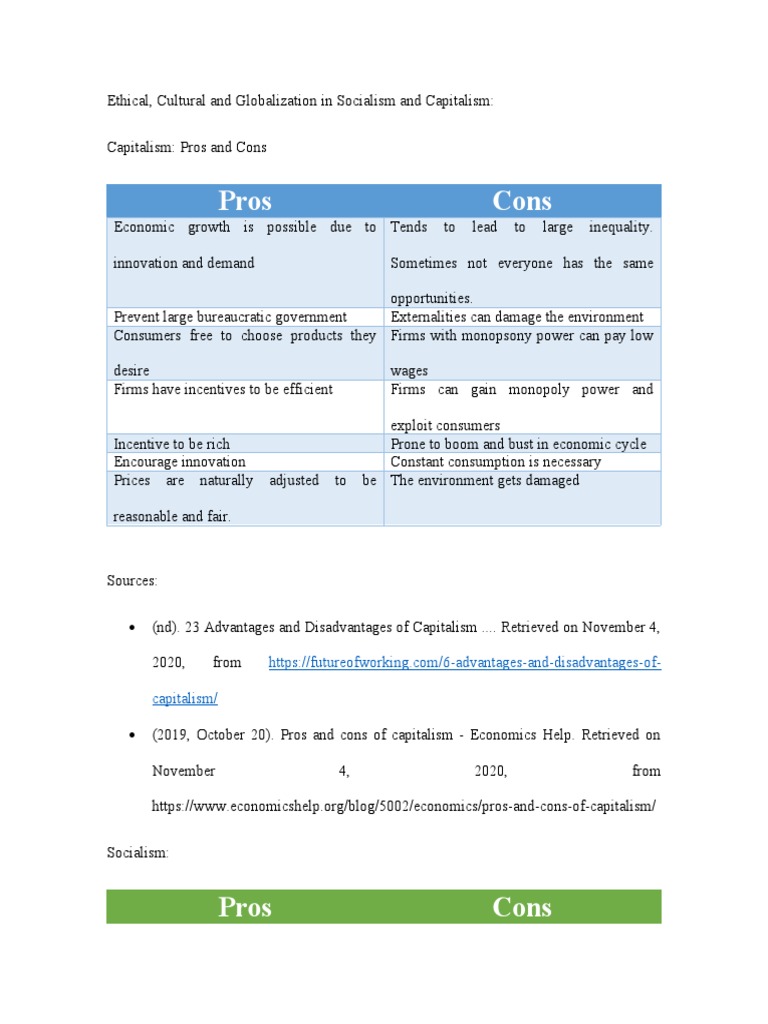 Arguments | PDF | Capitalism | Socialism