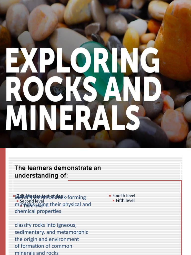 Rock and Minerals | PDF | Rock (Geology) | Minerals