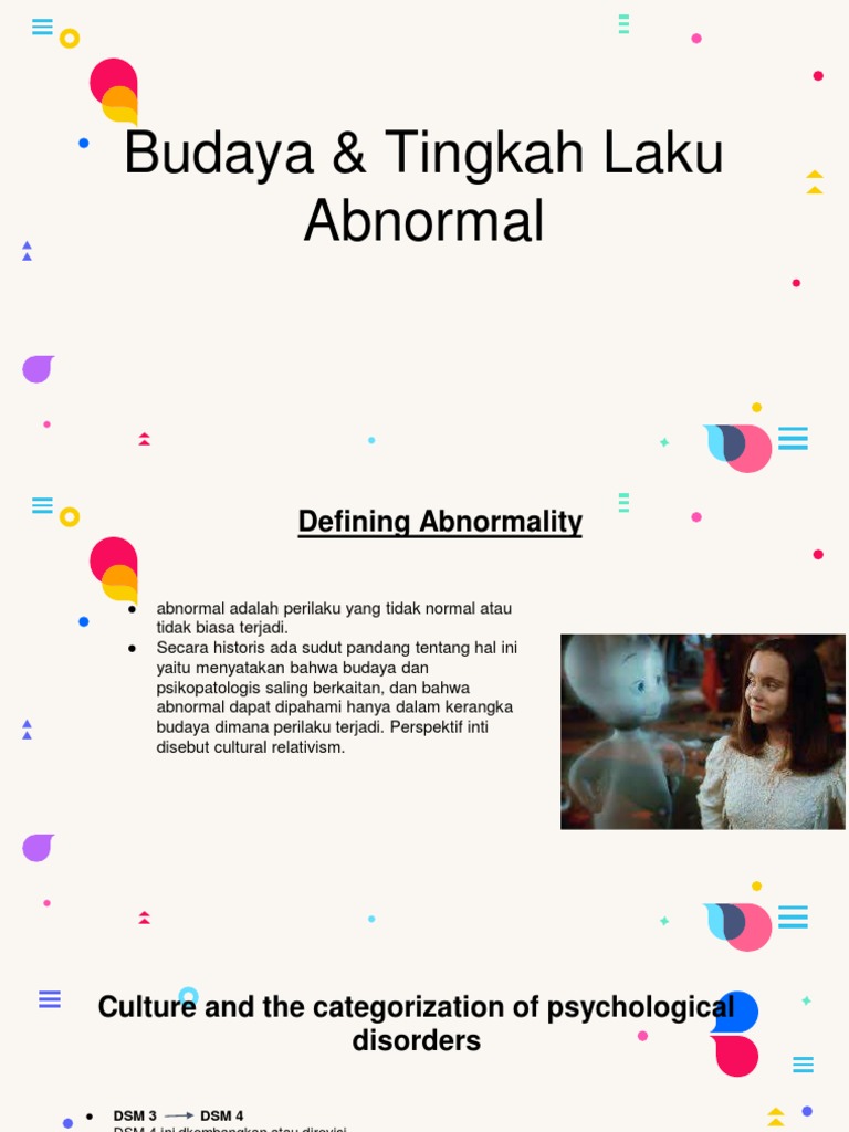 Abnormalitas Dan Budaya | PDF | Pengembangan Diri | Sains & Matematika