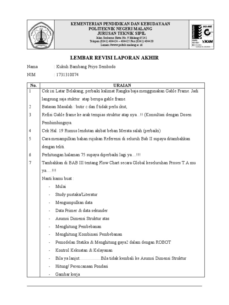 Drs. Armin Naibaho, ST., MT - Kukuh Bambang Priyo Sembodo | PDF